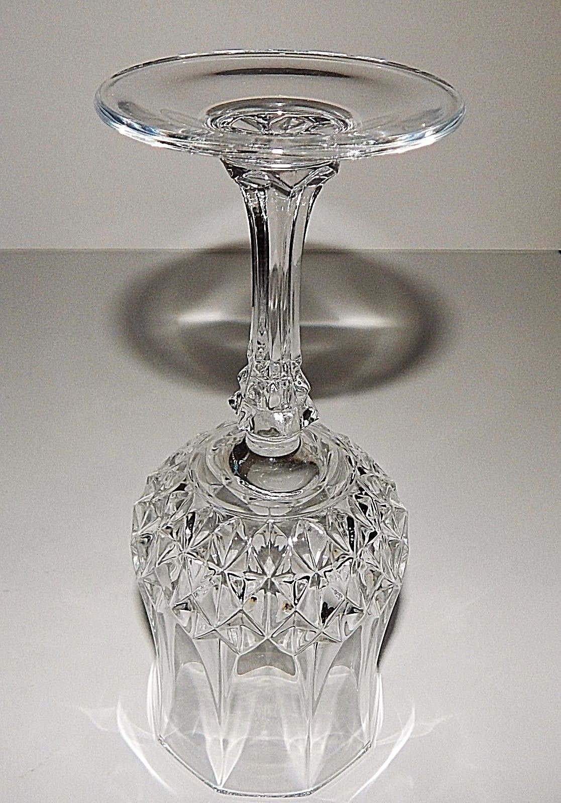 4 Longchamp Fine Crystal Glasses Cristal D'arques Stemware - Etsy