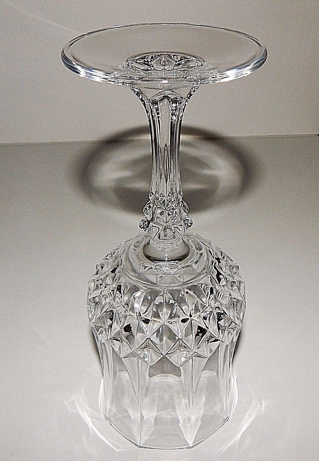 4 Longchamp Fine Crystal Glasses Cristal D'arques Stemware - Etsy