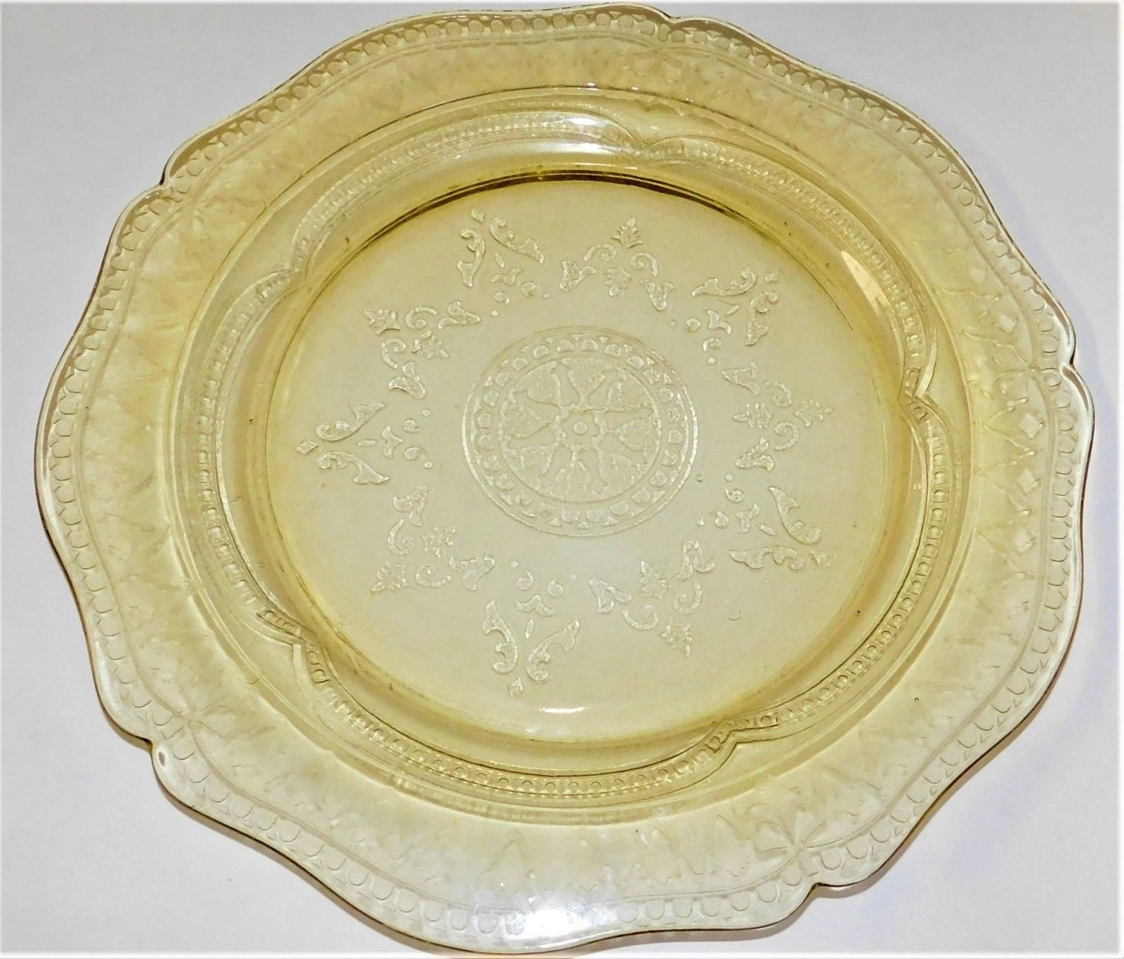 Yellow Depression Glass