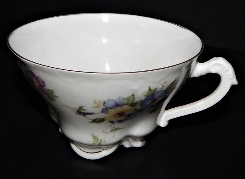 Herman Ohmne Silesia Germany China Tea Cup and Saucer Floral - Etsy