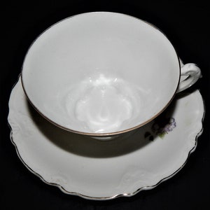 Herman Ohmne Silesia Germany China Tea Cup and Saucer Floral - Etsy