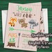 Woodland 1st Birthday Camping Invitation Birthday Forest | Etsy