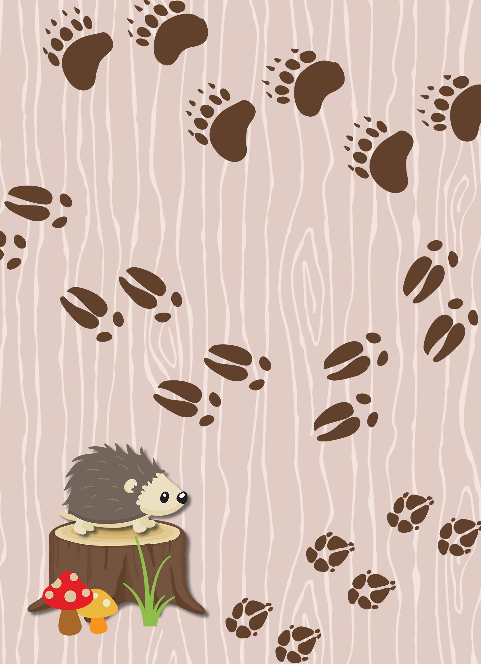 Woodland 1st Birthday Camping Invitation Birthday Forest - Etsy