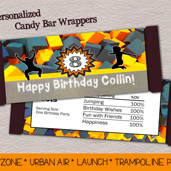 Sky Zone Invitation - Etsy