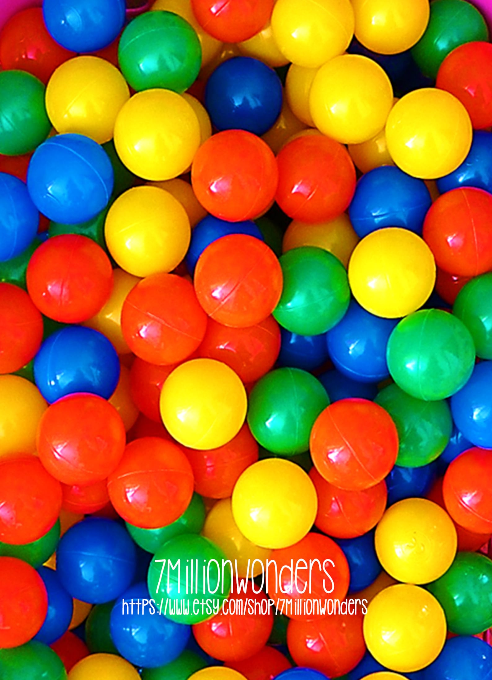 Bouncy Ball Birthday Party Invitation - 1st Birthday - Ball Pit Party ...