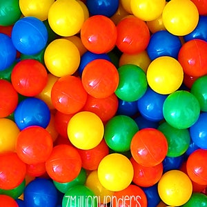 Bouncy Ball Birthday Party Invitation - 1st Birthday - Ball Pit Party ...