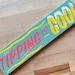 Tipping is Cool Hand Painted Sign Service Industry Tattoo Barbershop ...
