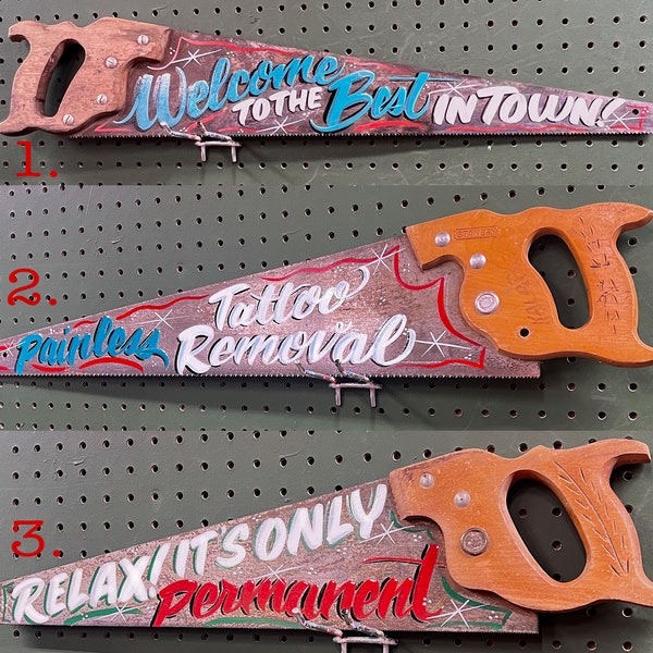Painted Saws - Etsy