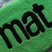 Green Mat Tufted Neon Green Rug Brat Door Mat - Etsy