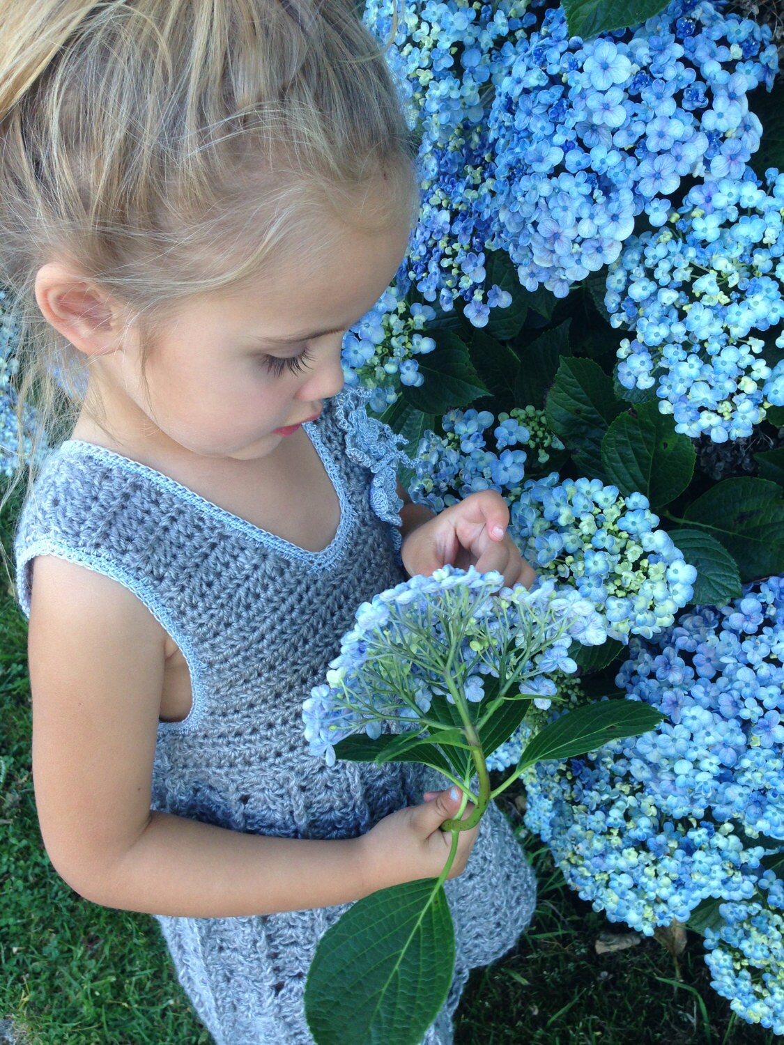 Girl's Crochet 'carlee' Dress. CROCHET PATTERN Only. Crochet (no Knit ...