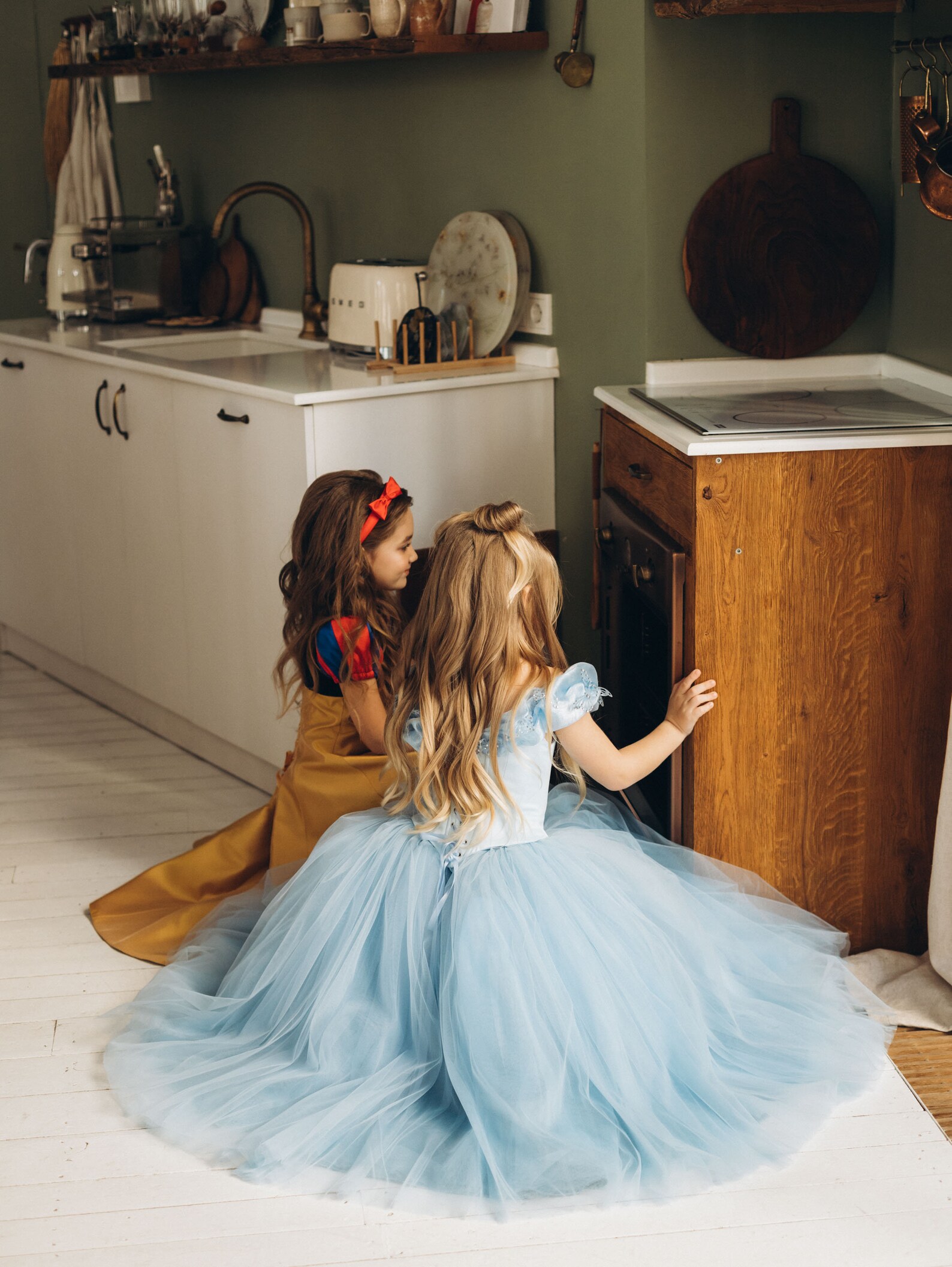 Cosplay Cinderella Kids Costume Halloween Princess Dress Cinderella ...