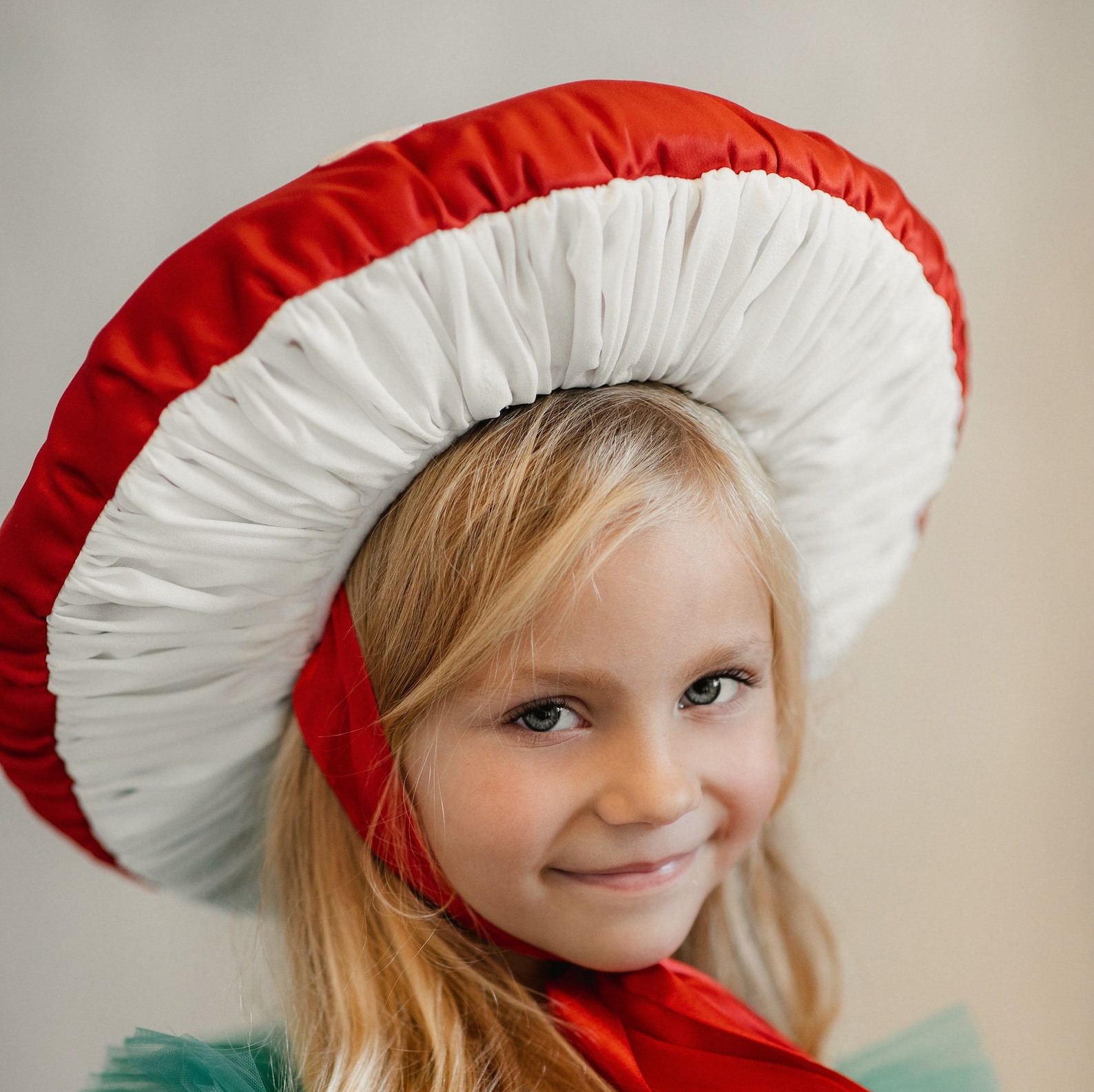 Mushroom Hat Cosplay Big Red Amanita Mushroom Hat Unique Woman Mushroom ...
