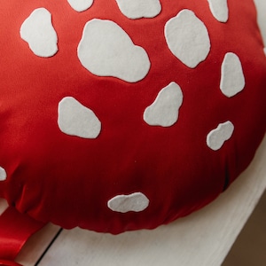 Big Red Amanita Mushroom Hat Adult Mushroom Hat Cosplay Unique Woman ...