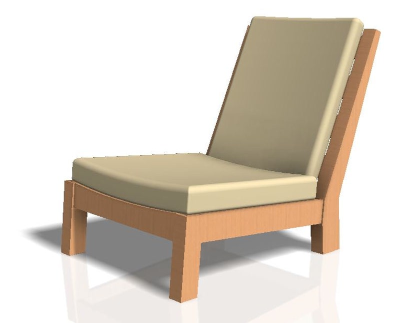 Low Lounge Chair - Plans - Etsy