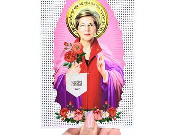 Elizabeth Warren Sticker | Etsy