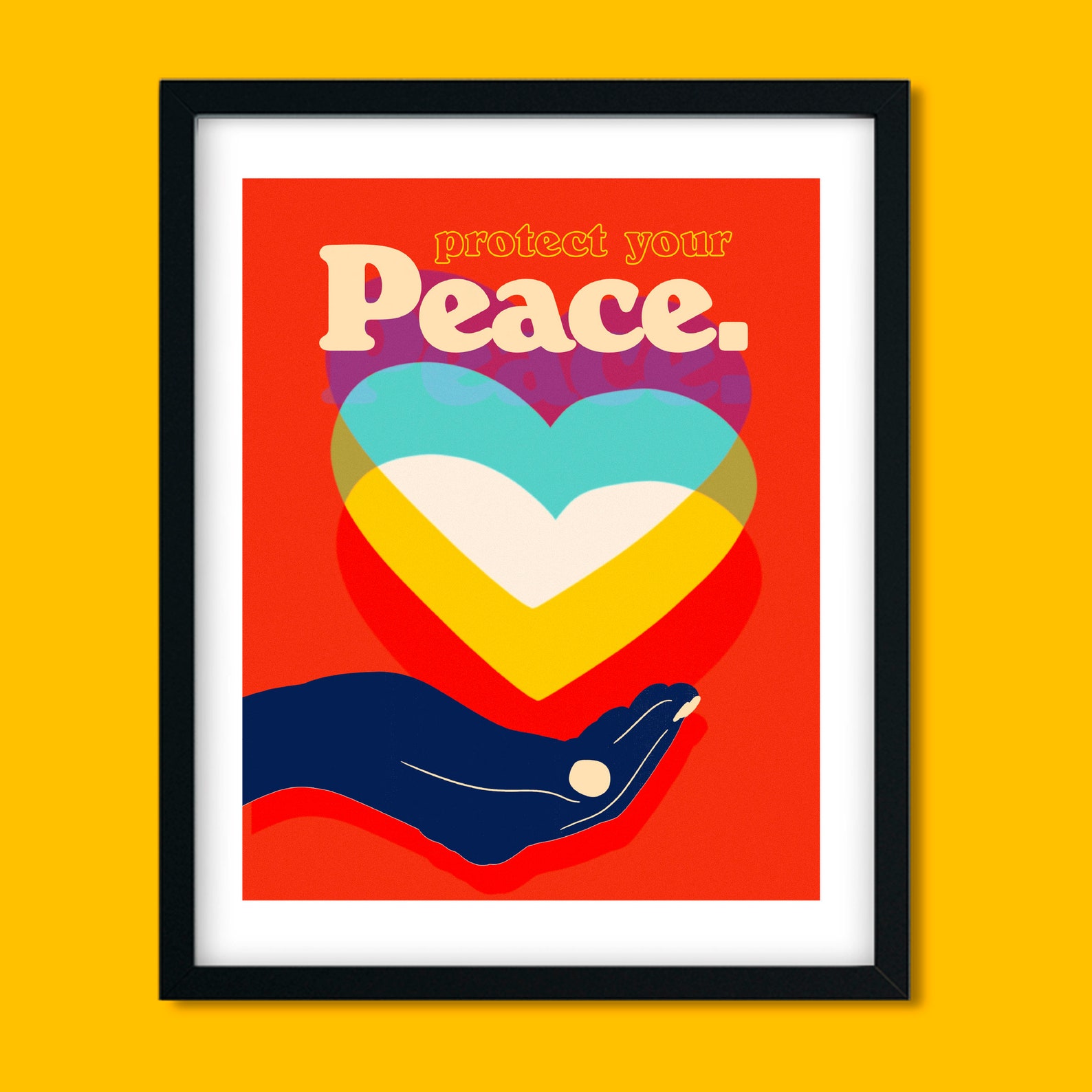 Protect Your Peace Poster - Etsy
