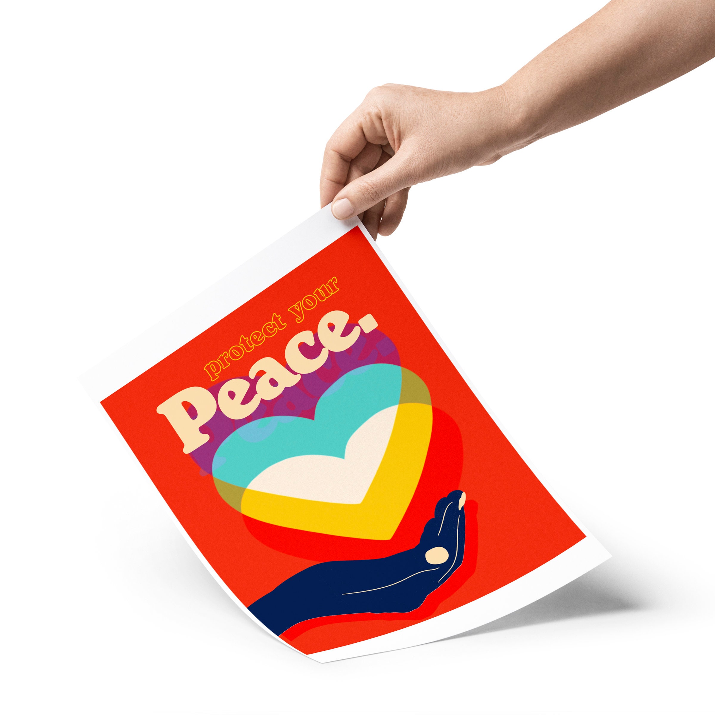 Protect Your Peace Poster | Etsy