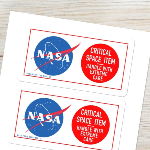 Nasa Critical Sticker - Etsy