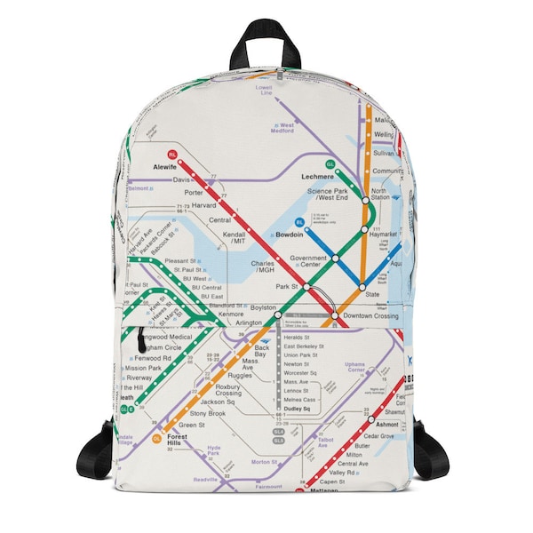 Map Backpack - Etsy