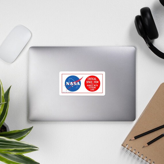 NASA Critical Space Item Bubble-free Stickers - Etsy Singapore