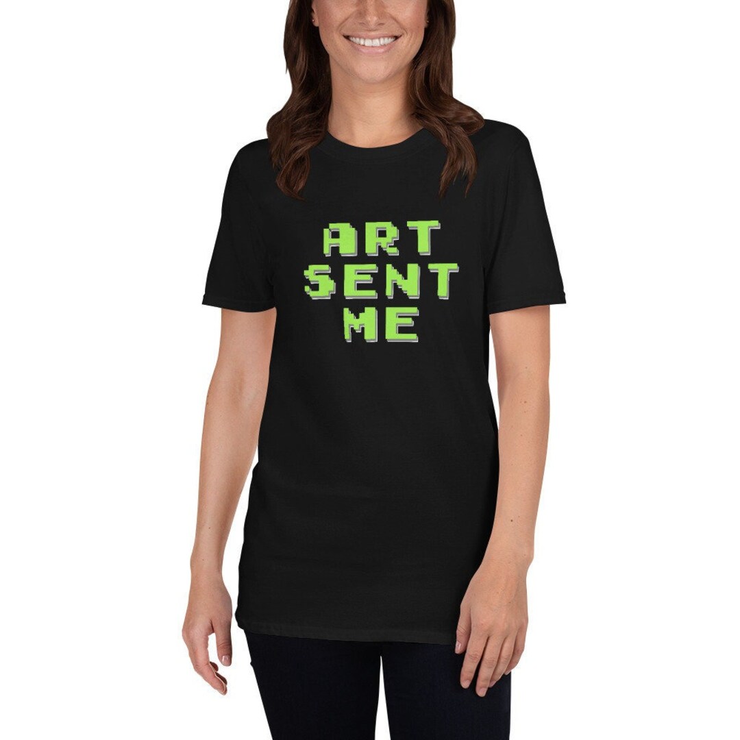 Murderbot • Art Sent Me • Fan Art Short-sleeve Unisex T-shirt - Etsy