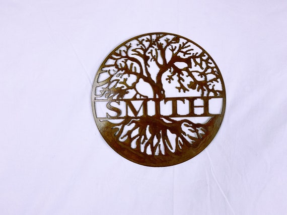 Tree of Life Monogram | Etsy