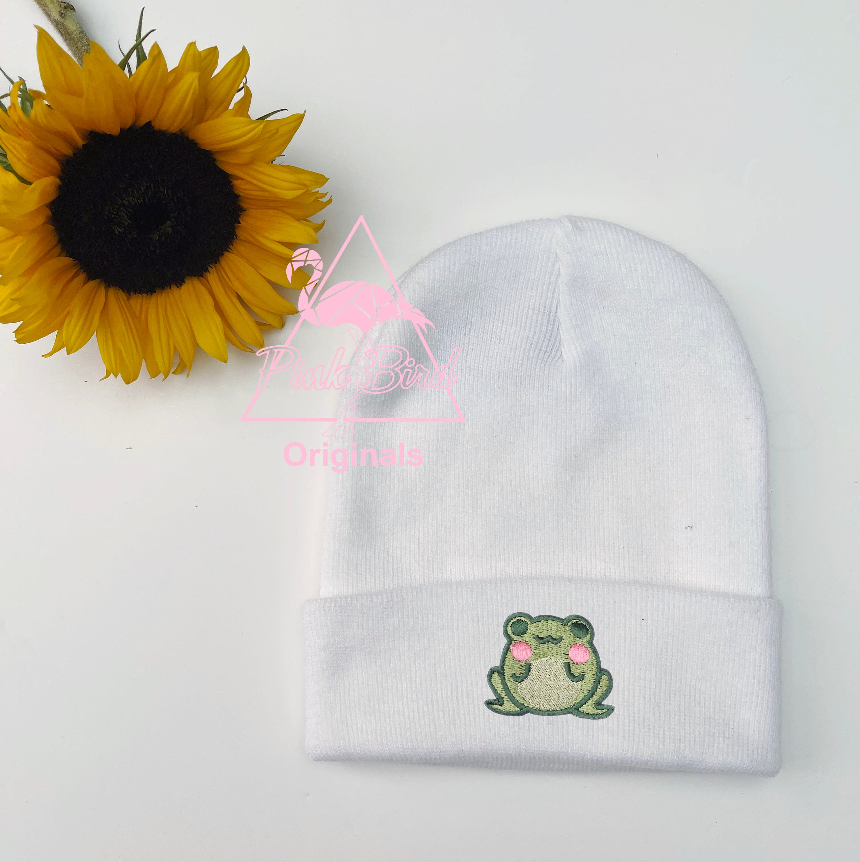 Cute Embroidered Froggie Hat Frog Beanie Hat Winter Autumn - Etsy