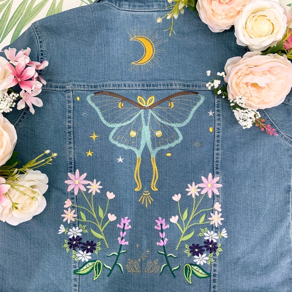 Embroidered Jacket - Etsy