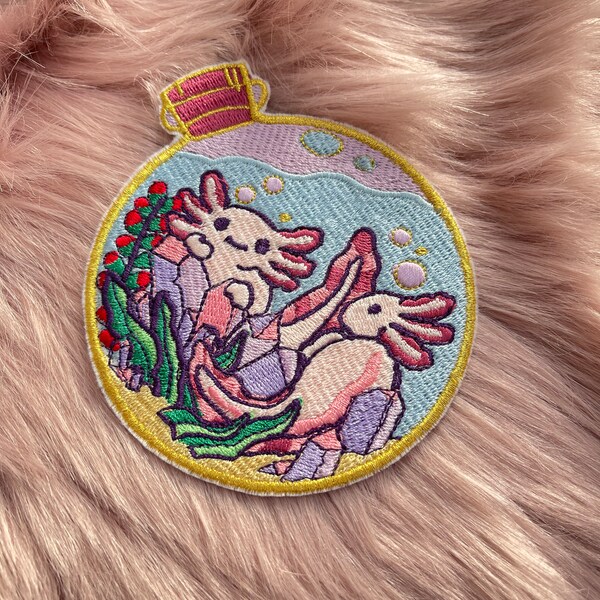 Axolotl Patch - Etsy