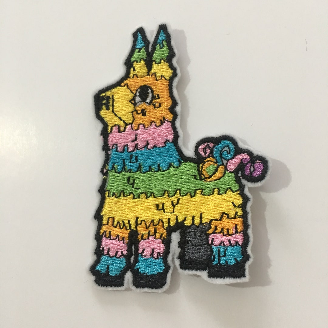 Cute Iron on Embroidery Patch Mexican Piñata Pinata Accessory - Etsy