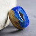 Ocean Resin Ring Mermaid Ring Wood Resin Ring Summer Ring - Etsy