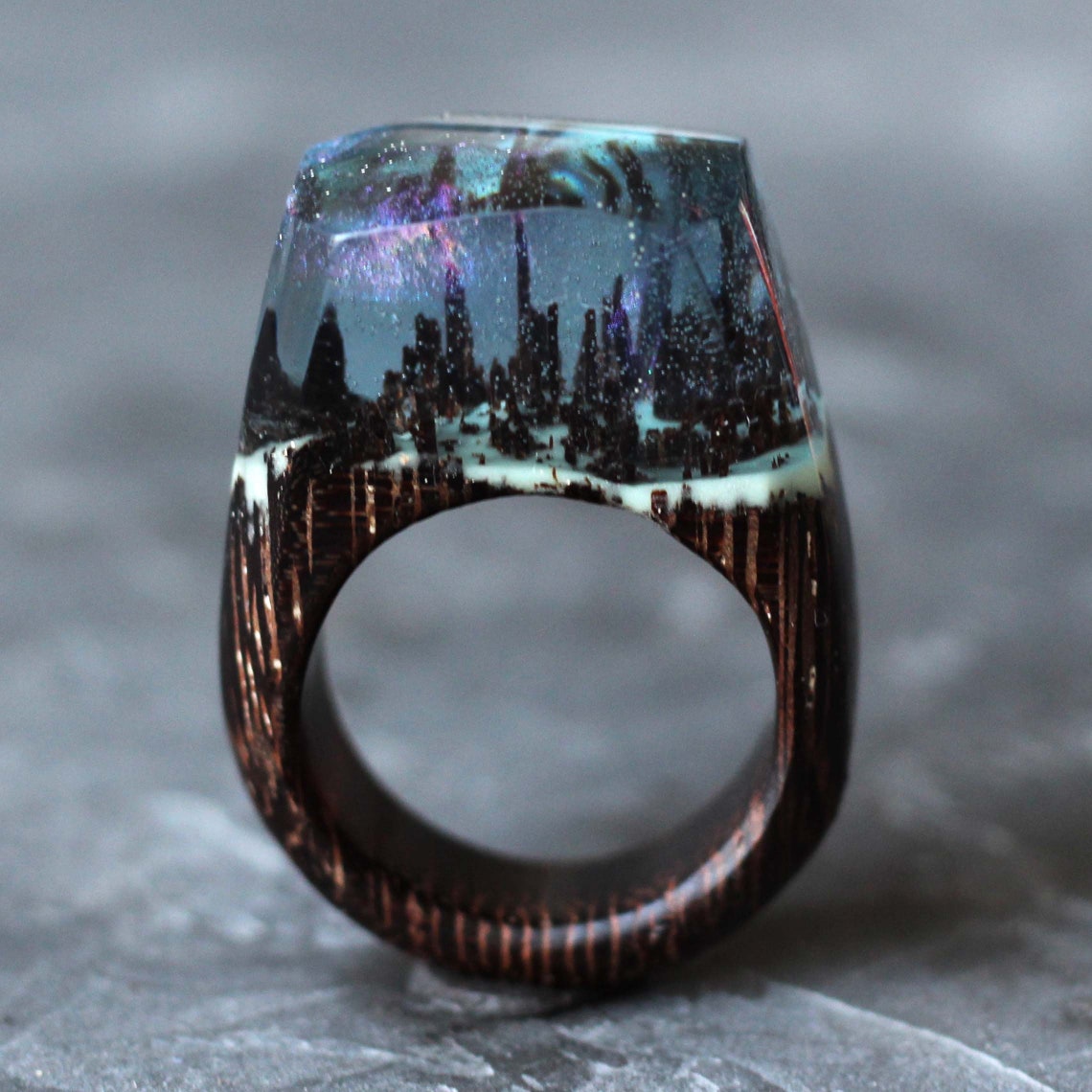 ENCHANTED FOREST. Secret World Inside the Ring. for Women & - Etsy