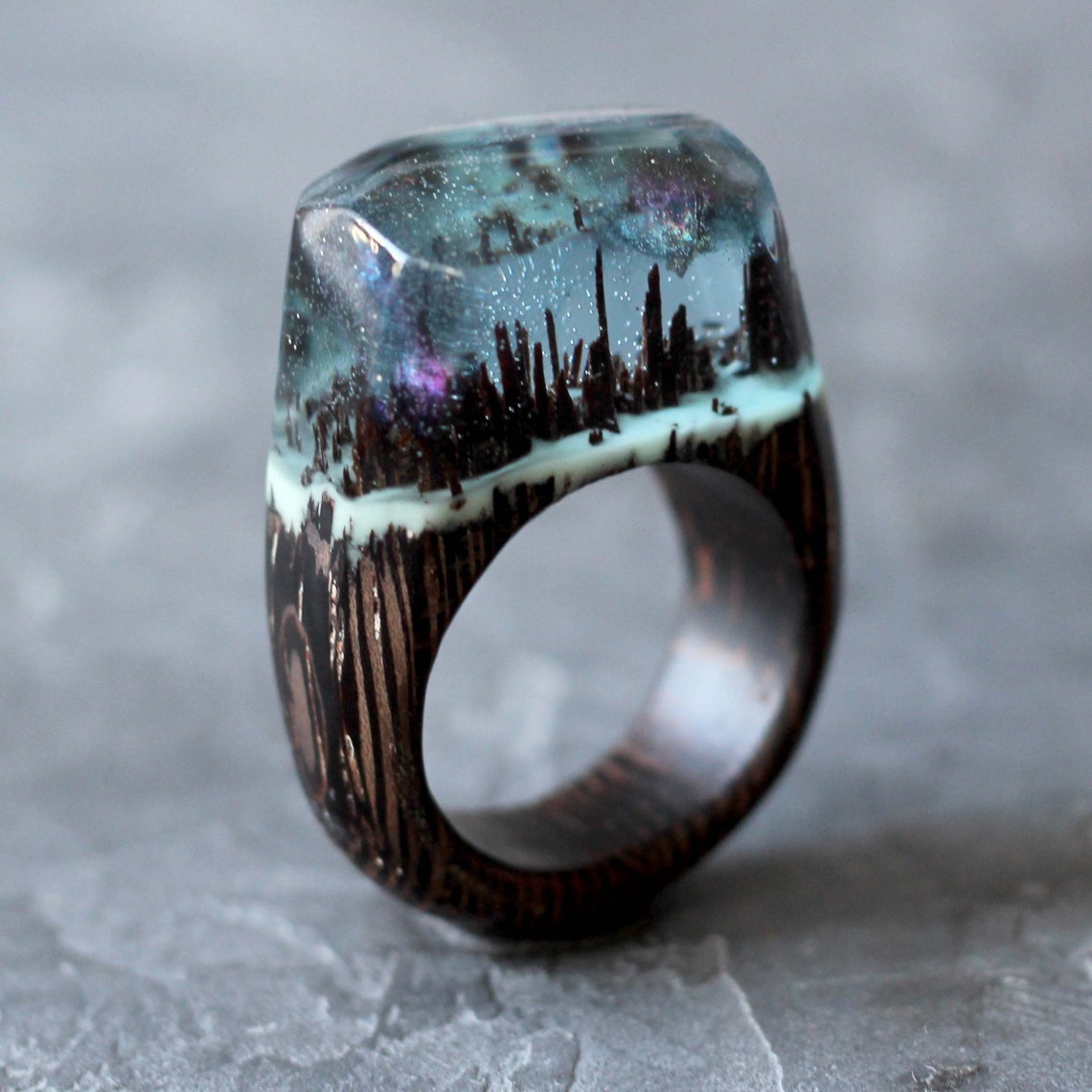 ENCHANTED FOREST. Secret World Inside the Ring. for Women & - Etsy