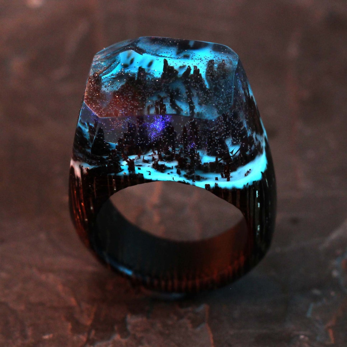 ENCHANTED FOREST. Secret World Inside the Ring. for Women & - Etsy