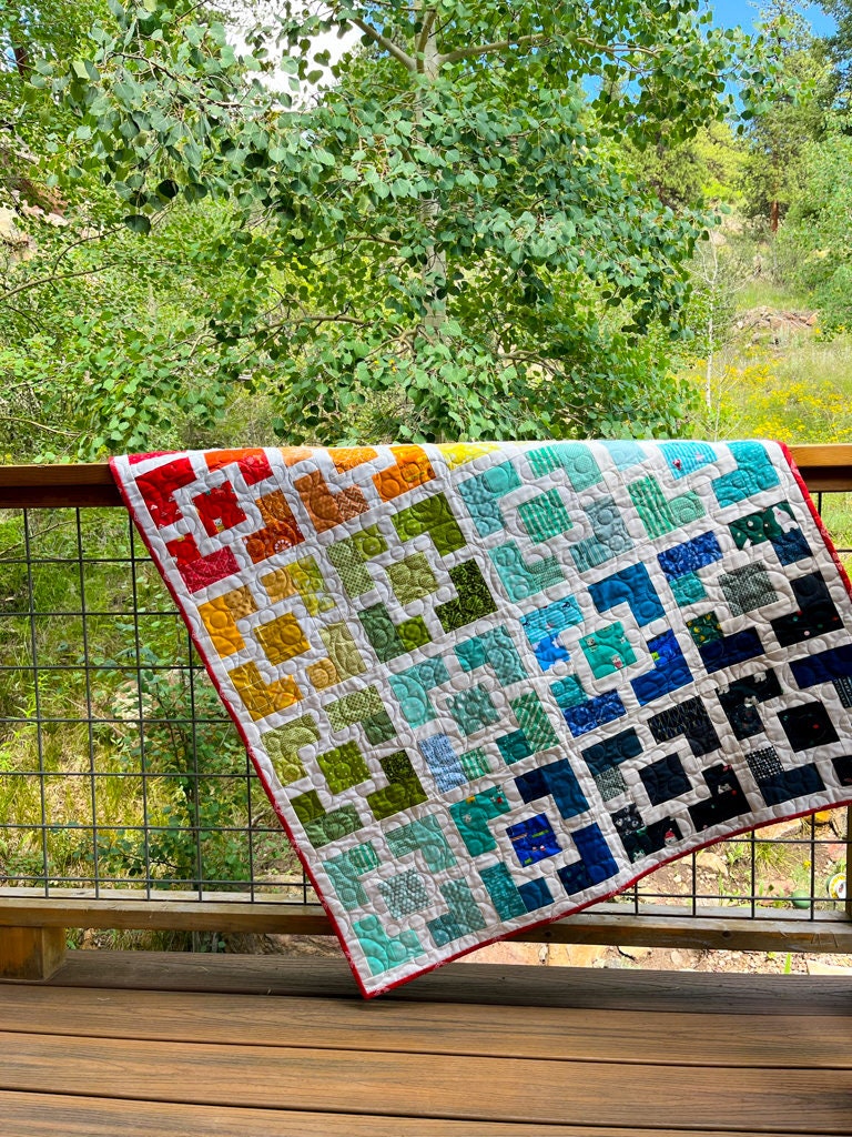Savannah PDF Quilt Pattern - Scrappy, Pre-cut, and Stash Friendly ...
