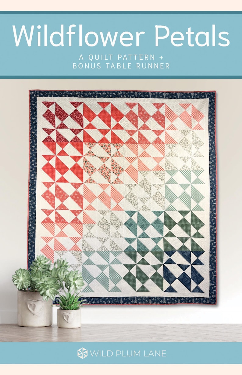 Wildflower Petals PDF Quilt Pattern - Etsy