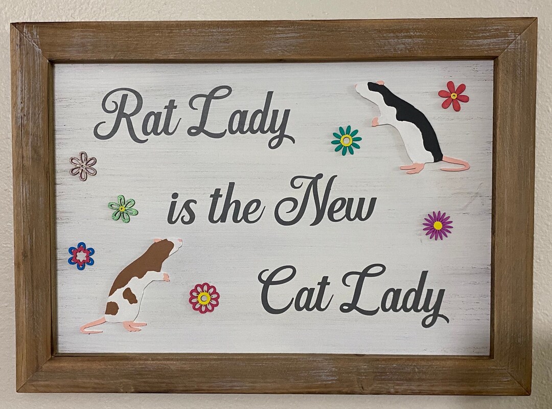 Rat Lady is the New Cat Lady - Etsy
