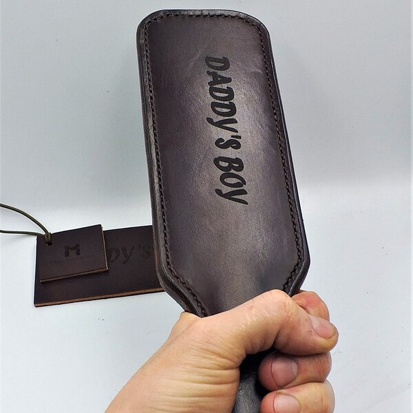 Leather Paddle - Etsy
