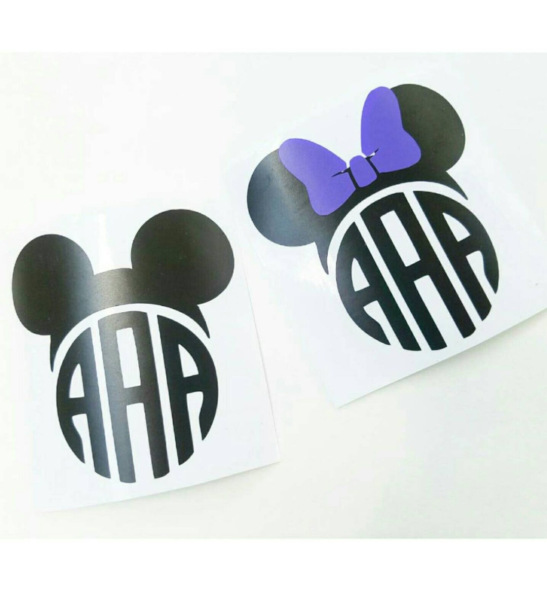 Disney Monogram / Custom Disney Name Decal / Disney Tumbler Decal ...