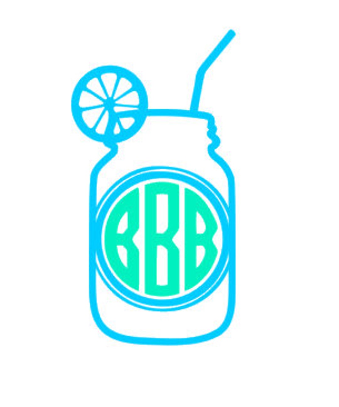 Sweet Tea Monogram / Sweet Tea Decal / Tea Monogram / Vinyl Decal / Car ...