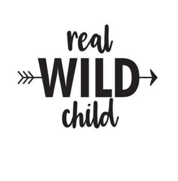 Wild Child // Wild Child Decal // Wild Child Quote // Laptop | Etsy