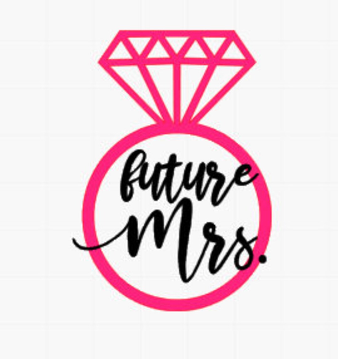 Future Mrs / Sticker for Bride / Engagement Gift / Future Mrs Tumbler ...