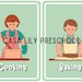 16 Household Chores Preschool Cards Homeschool Cards Educational ...