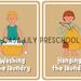 16 Household Chores Preschool Cards Homeschool Cards Educational ...