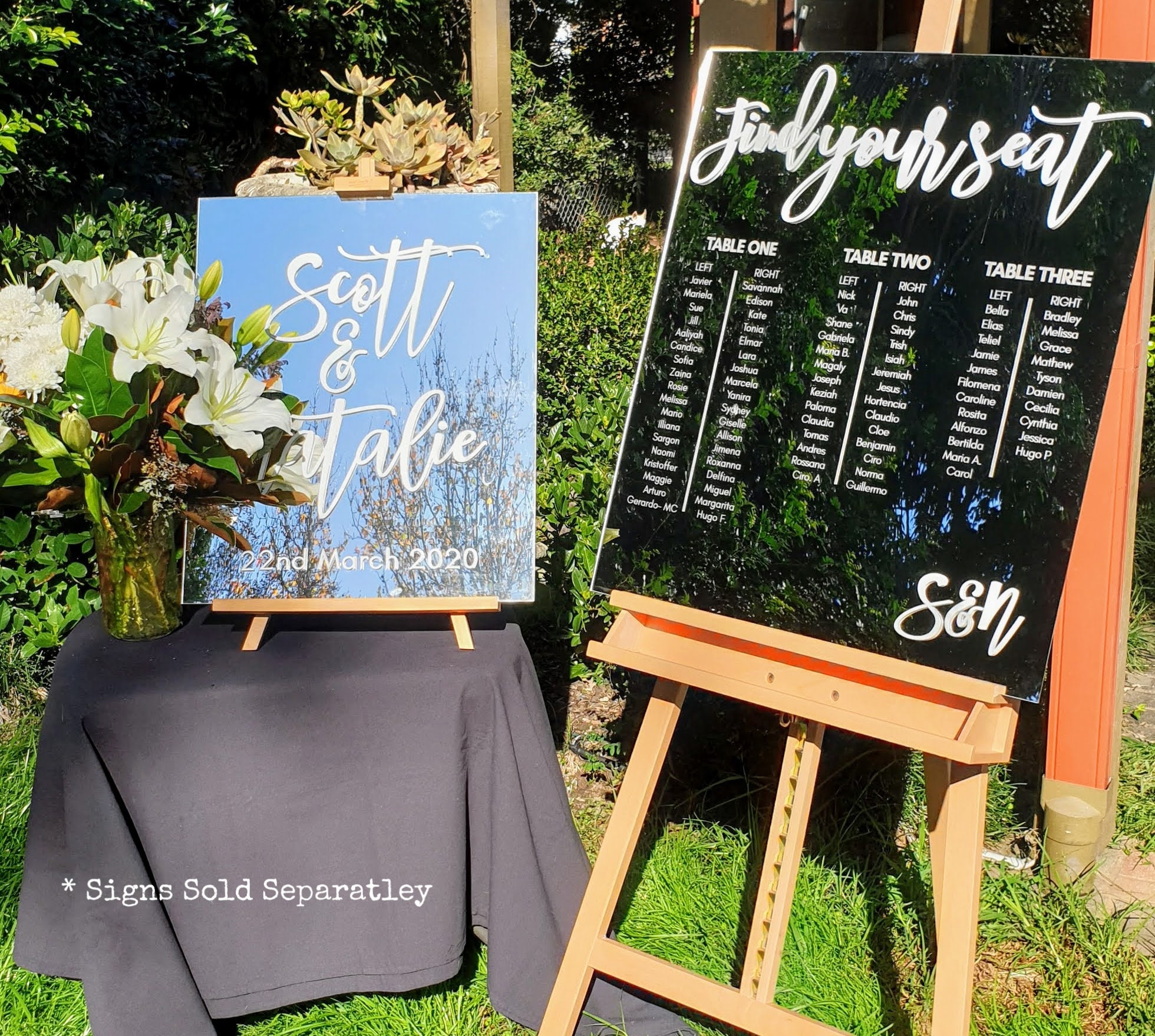 Personalised Event Welcome Sign Outdoor Indoor Signage - Etsy Australia