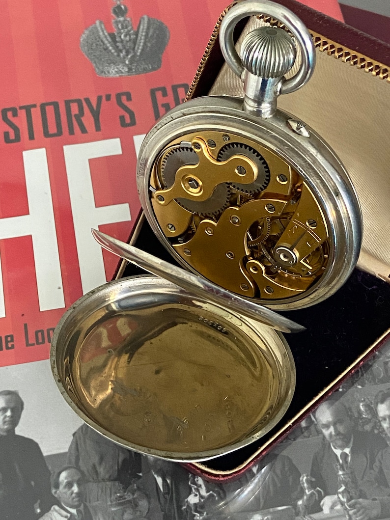 Antique Imperial Russian Pocket Watch by PAVEL BURE - Etsy