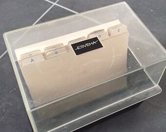 Index card holder | Etsy