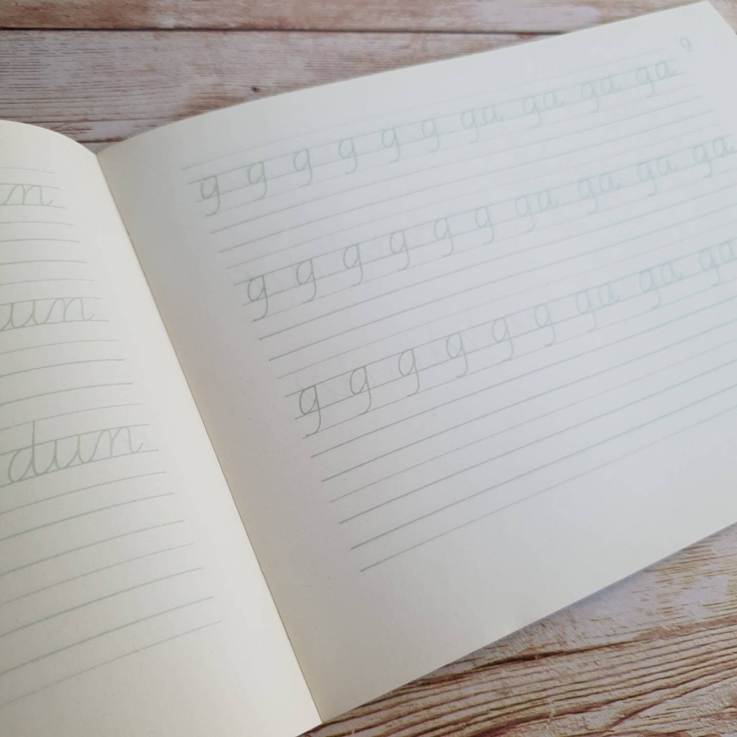 Calligraphy Booklet Calligraphy Exercise Notebook | Etsy