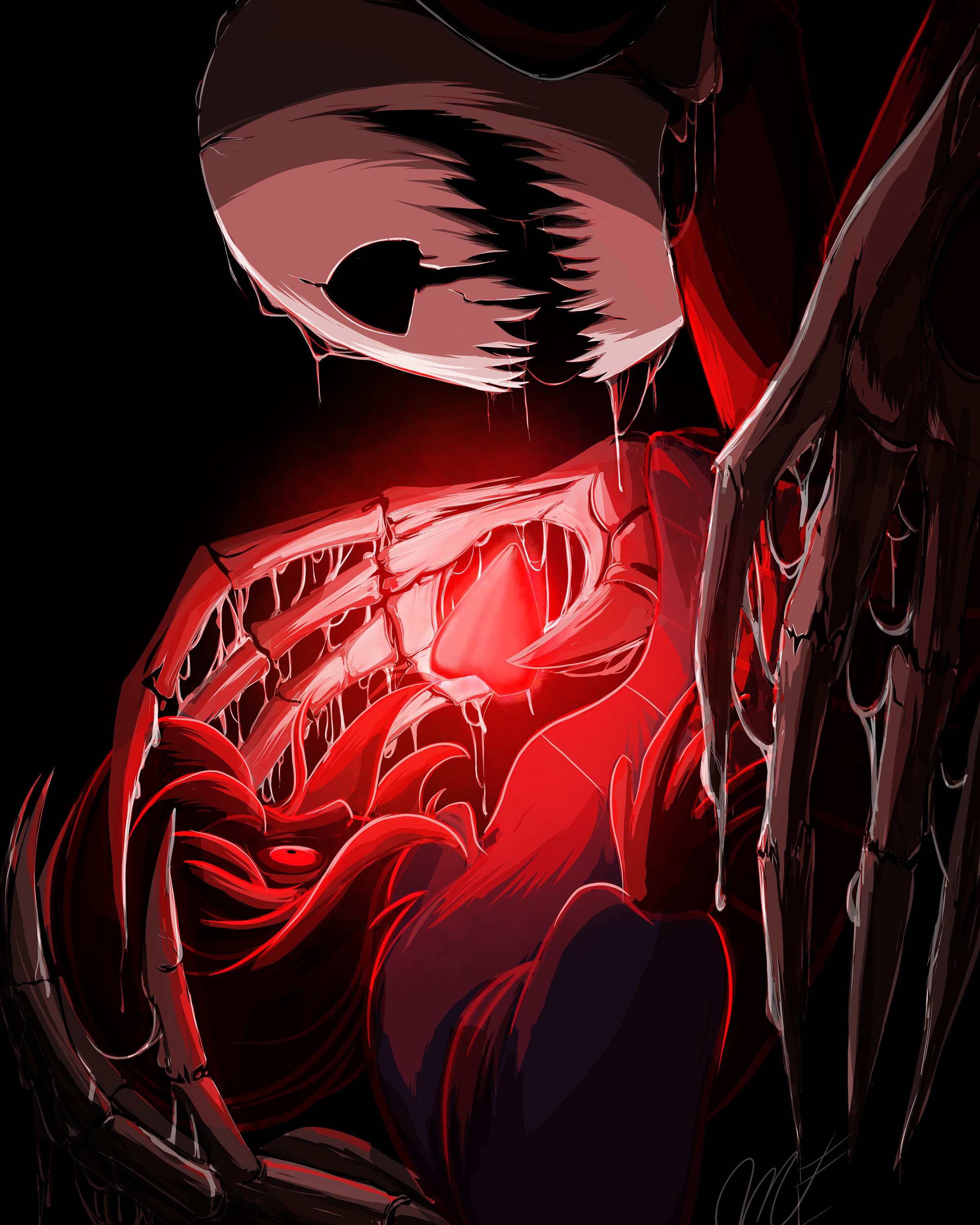 Undertale Fall Poster - Etsy