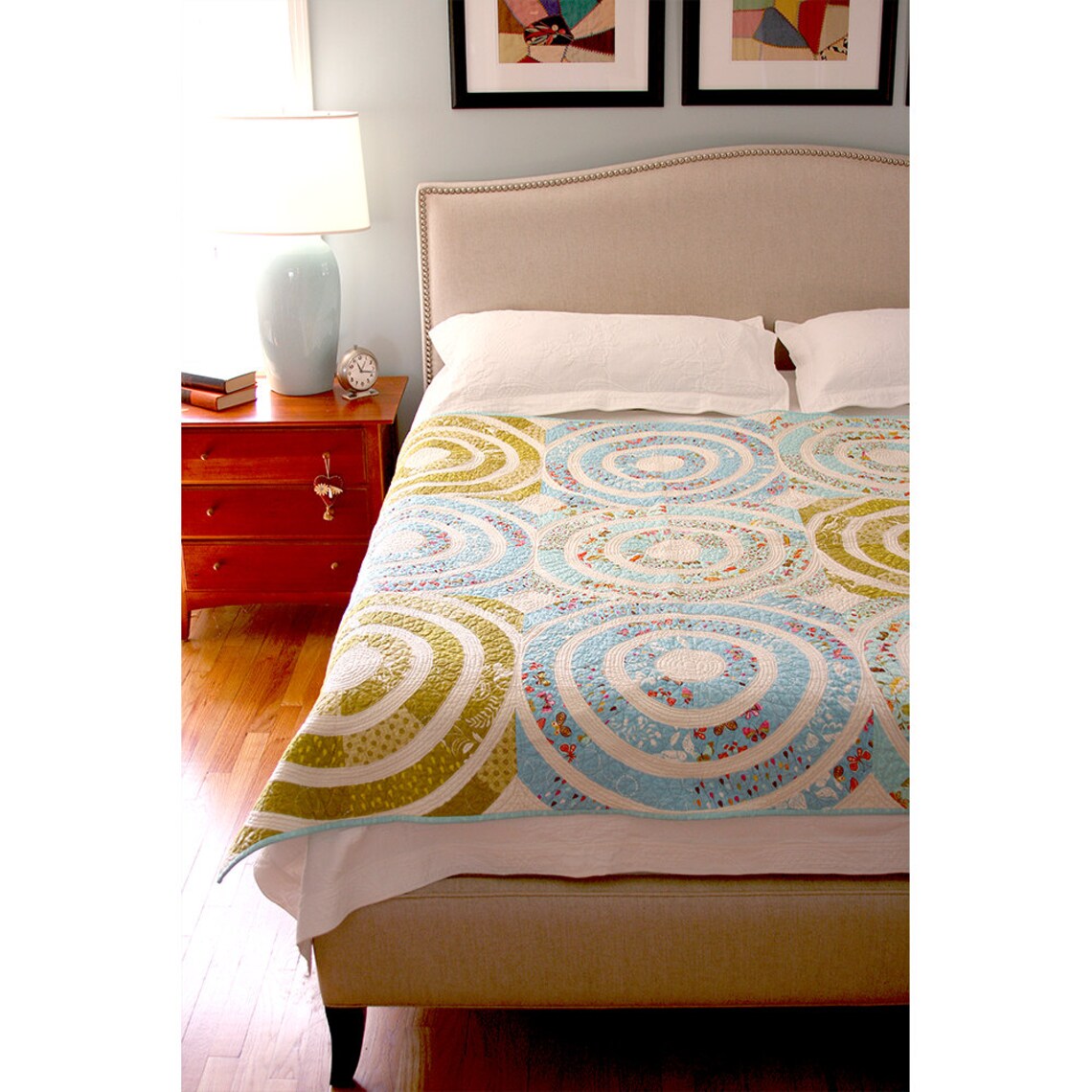 PUDDLES: A Modern Paper Quilt Pattern in 3 Sizes, by Gina Martin - Etsy